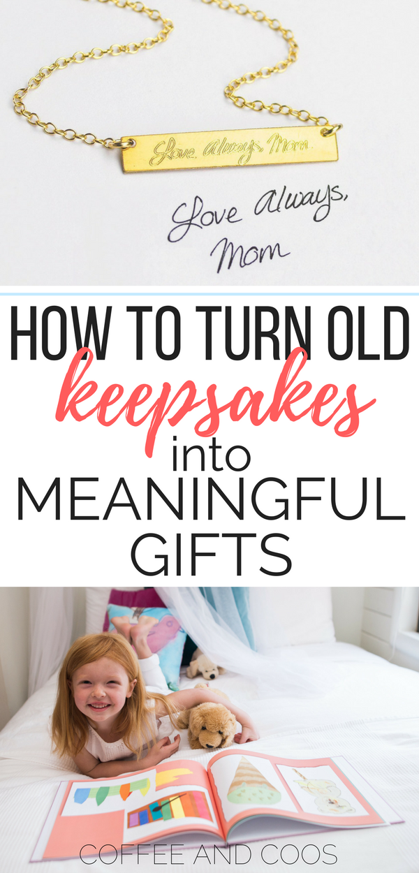 How to Turn Old Mementos into Meaningful Gifts - Coffee and Coos